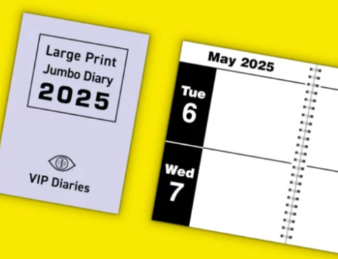 A4 Jumbo Diary 2026 | Magnifiers Lamps