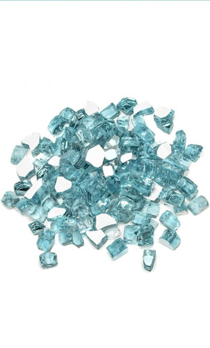 1 lbs Aqua Crushed Glass | Crushed Glass PCB