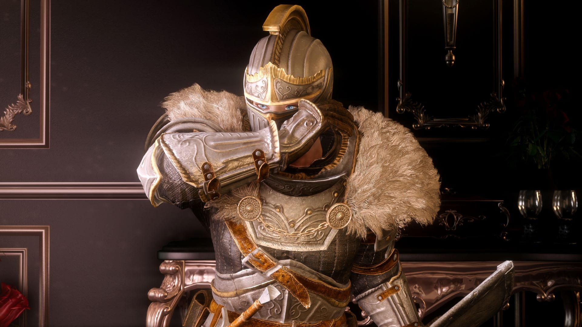 Regal Paladin Armor | ダークソウル風の騎士装備を追加する重装鎧Mod | 神楽殿スカイリムMod紹介