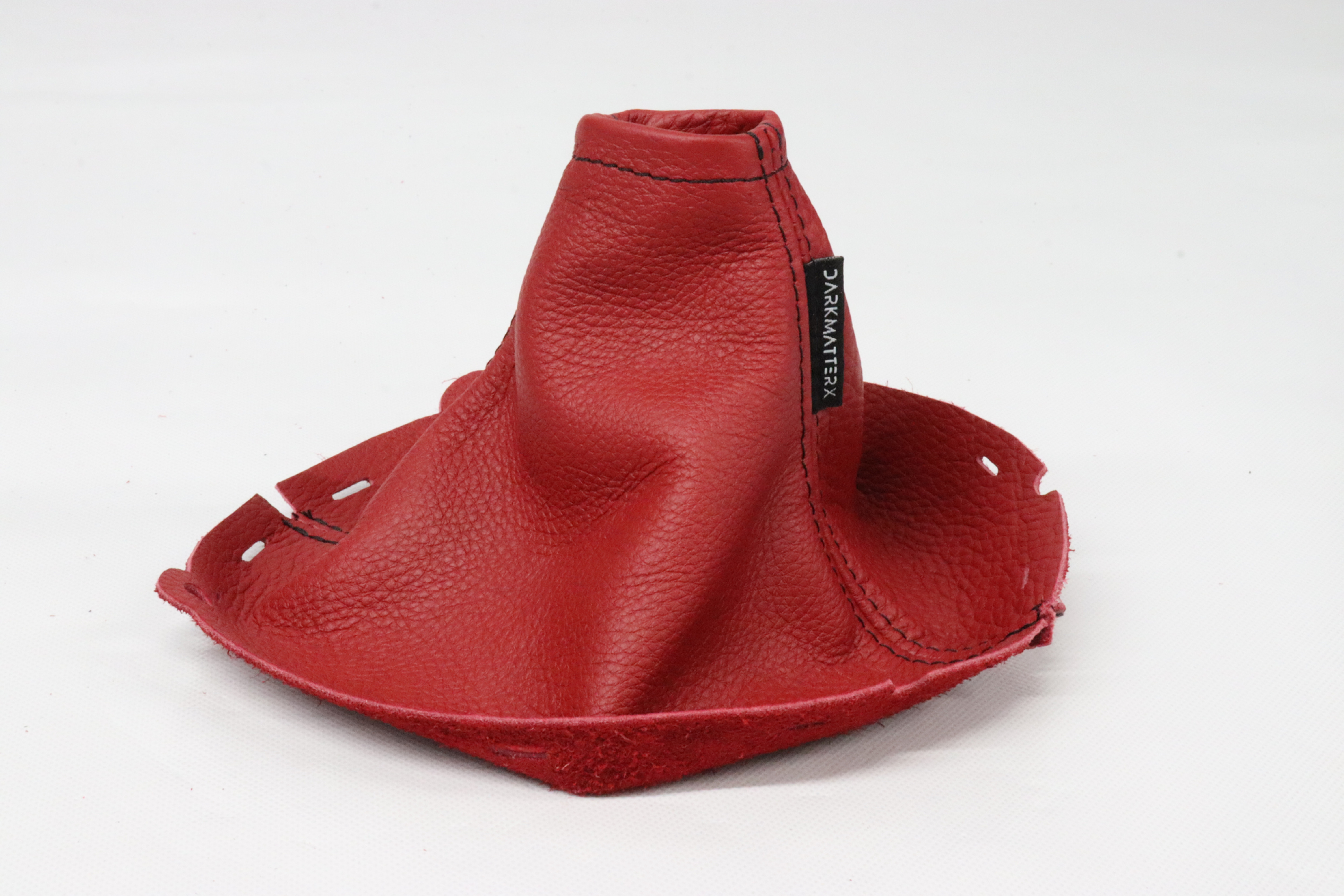 Red Gaucho Leather Shift Boot w/ Black Thread Subaru WRX (2022-2025 ...