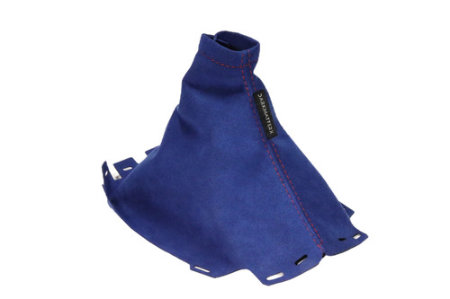 Alcantara Shift Boot Blue w/ Red Thread Subaru WRX (2015-2021) | Dark ...