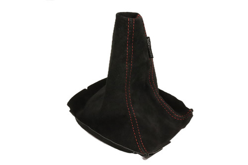 Suede Shift Boot w/ Red Thread Subaru Impreza & WRX (2005-2007) | Dark ...