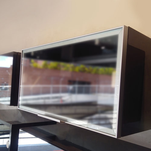 Kit perfil de aluminio X573 para marco de vidrio | Inversiones Bicoca S