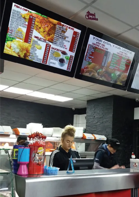 QSR Self-Serve Order Kiosks/Menu Boards | Level9Displays Copy1