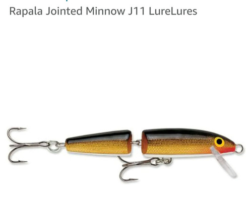 Rapala Joined Minnow J11 4 inch Gold | Edisto River Outdoor