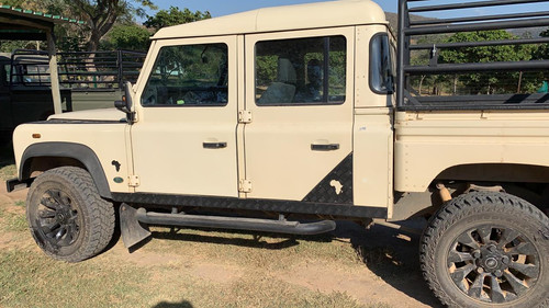 Rear Door C-Panel Protector Set for the Defender 130 | crossaxleengineering