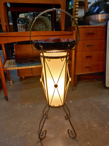 Vintage Ashtray Floor Lamp | bananalab