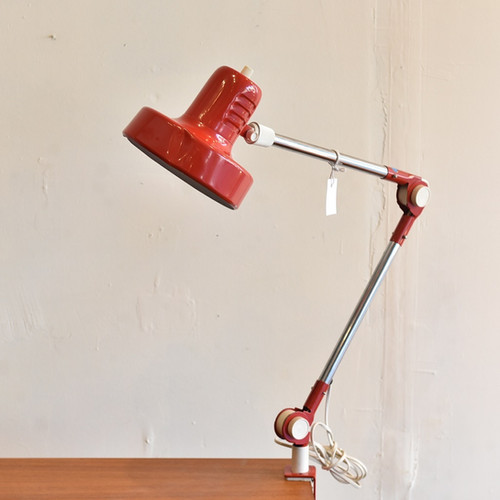 Vintage Red Desk Lamp | bananalab