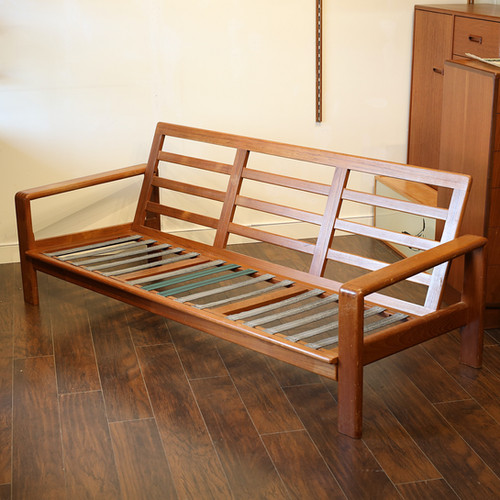 Vintage MCM Teak Sofa Frame | bananalab