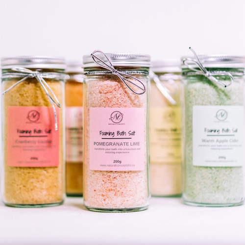 Foaming Bath Salts | Natural Concepts