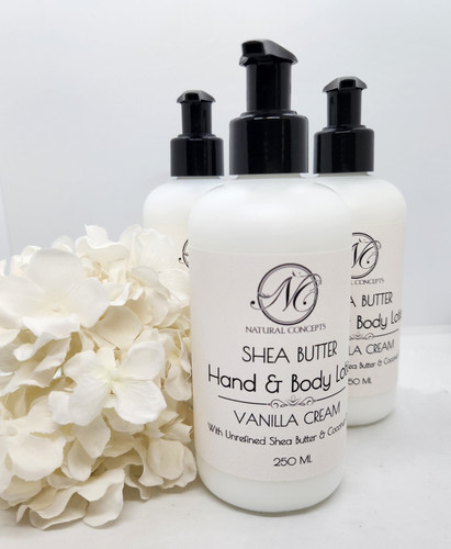 Hand & Body Lotion With Shea Butter | Natural Concepts