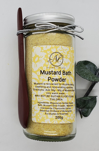 Mustard Bath Powder | Natural Concepts