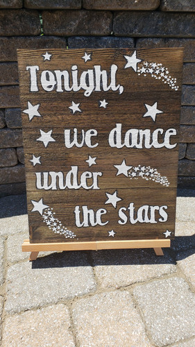 Wood Dance Sign | LAZ designs