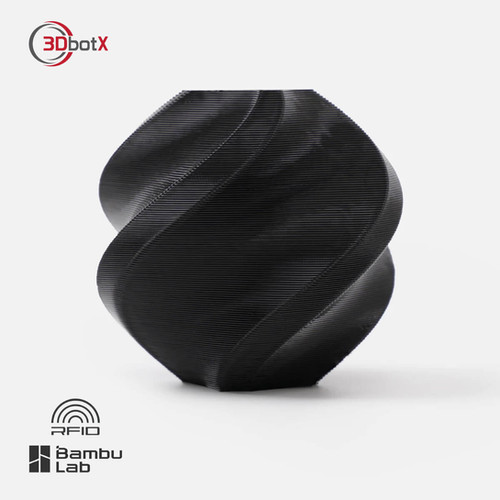 גליל פילמנט איכותי מתוצרת Bambu Lab מסוג TPU 95A בצבע שחור | 3DbotX