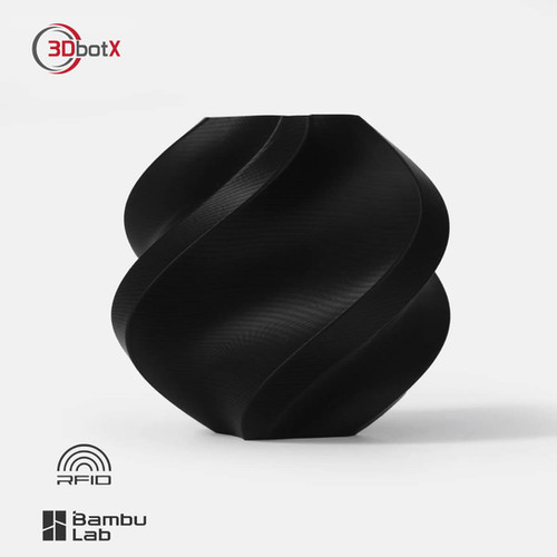 גליל פילמנט איכותי מתוצרת Bambu Lab מסוג ASA בצבע שחור | 3DbotX