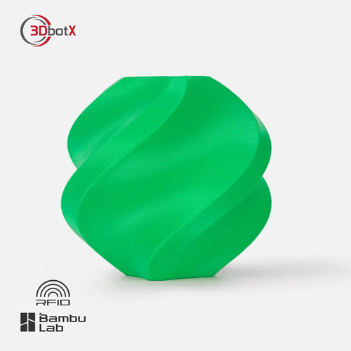 גליל פילמנט איכותי מתוצרת Bambu Lab מסוג ABS בצבע ירוק באמבו | 3DbotX