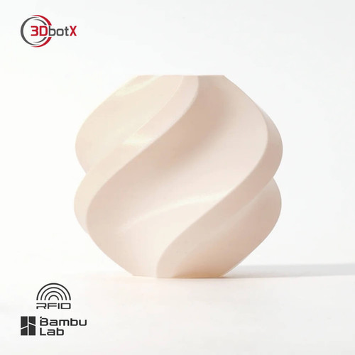 גליל פילמנט איכותי מתוצרת Bambu Lab מסוג PLA Basic בצבע בז' | 3DbotX