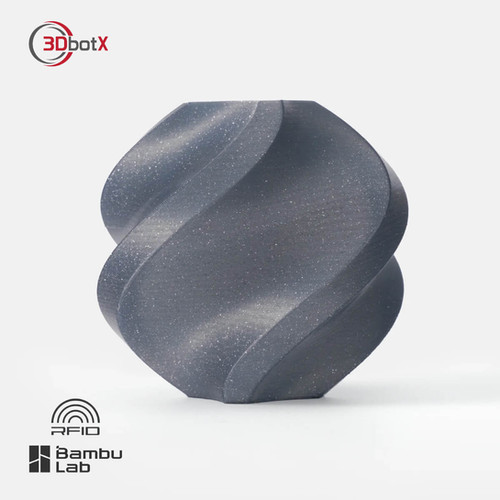 גליל פילמנט איכותי מתוצרת Bambu Lab מסוג PLA Sparkle Slate Gray | 3DbotX