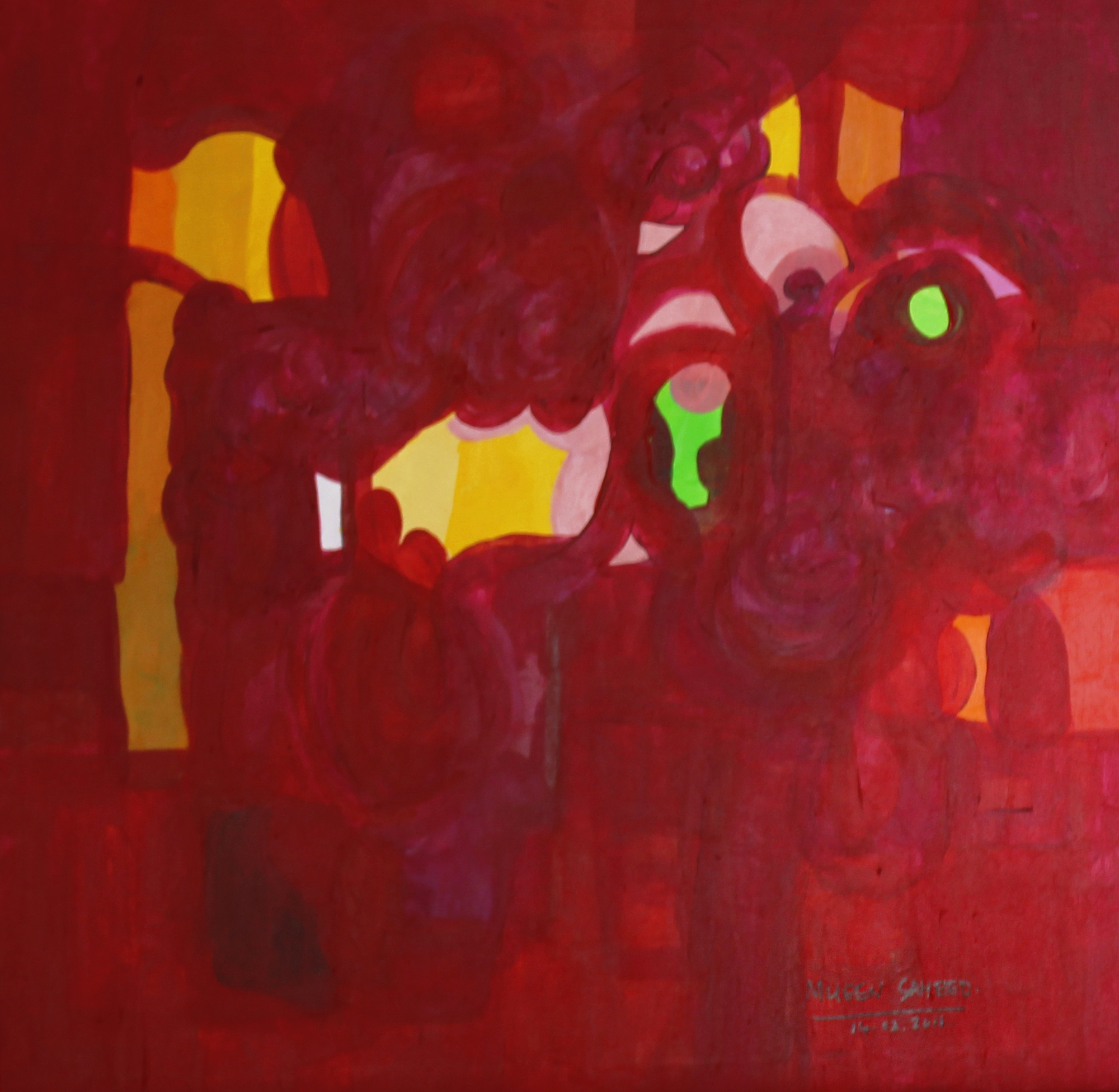 Mueen Saheed | Contemporary artist |modern art