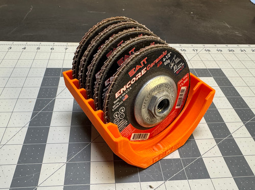 4.5in Grinding Wheel Wall Mount | Ztcustomz