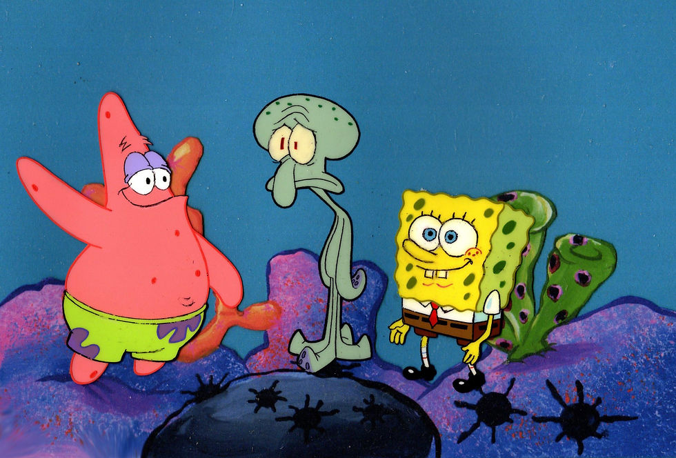 SpongeBob SquarePants Animation Cels | ALL PREMIUM ANIMATION