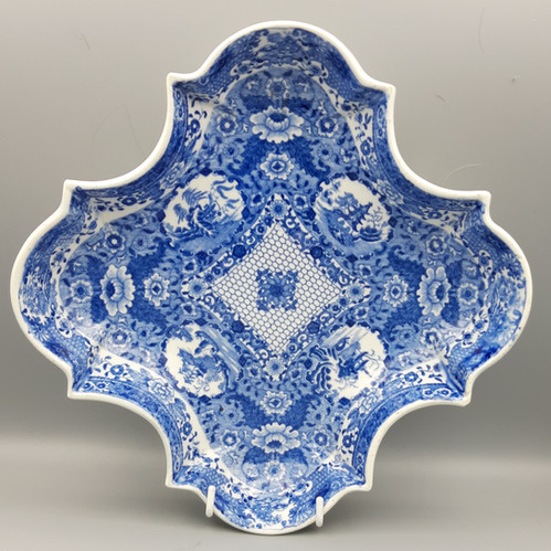 Spode “Net” PatternTransferware Cruciform Dish | Ericsson Street Anti
