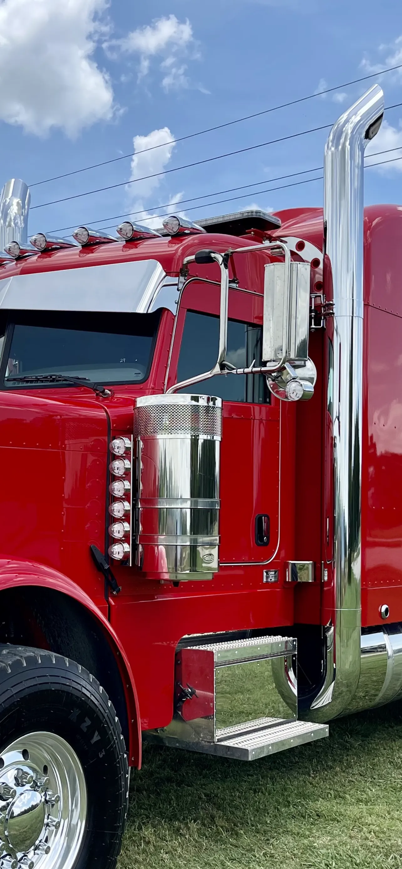 379/389 Peterbilt breather panels 15" | Nu Gen Lighting