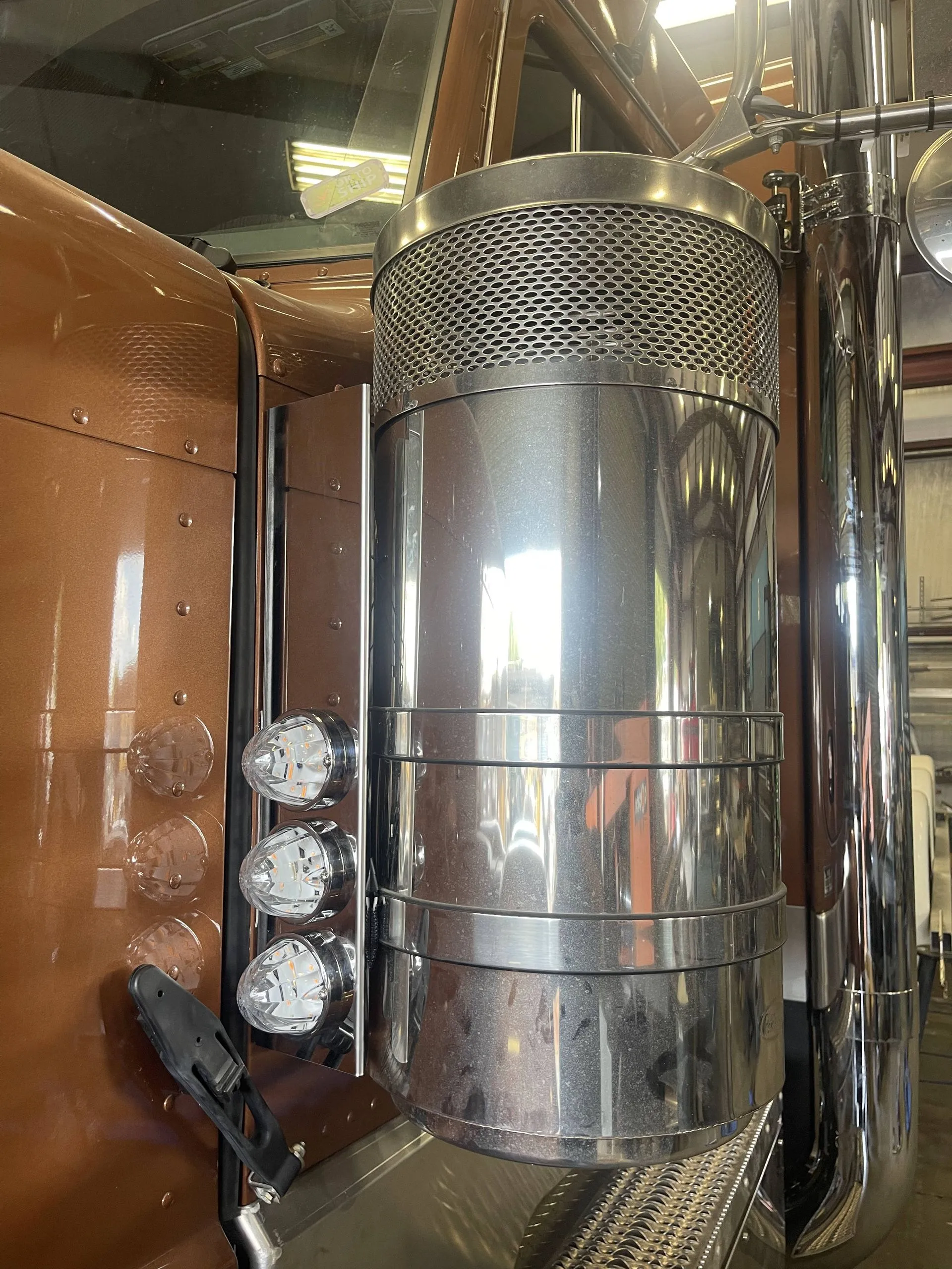 379/389 Peterbilt breather panels 15" | Nu Gen Lighting