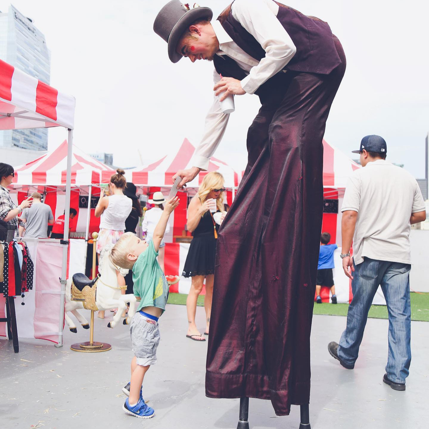 Stilt Walkers