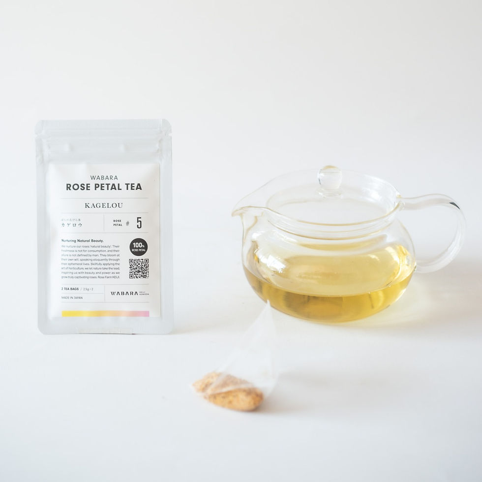 "WABARA" Rose Petal Tea #5 KAGELOU | à la maison
