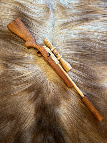 Toy Hunting Rifle with Scope | Groters Co