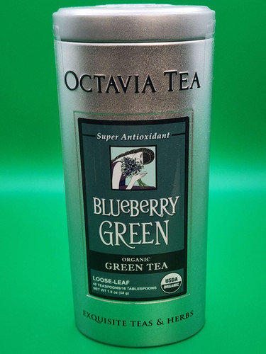 Octavia Teas - Blueberry Green 1.9oz | A Steep In Time