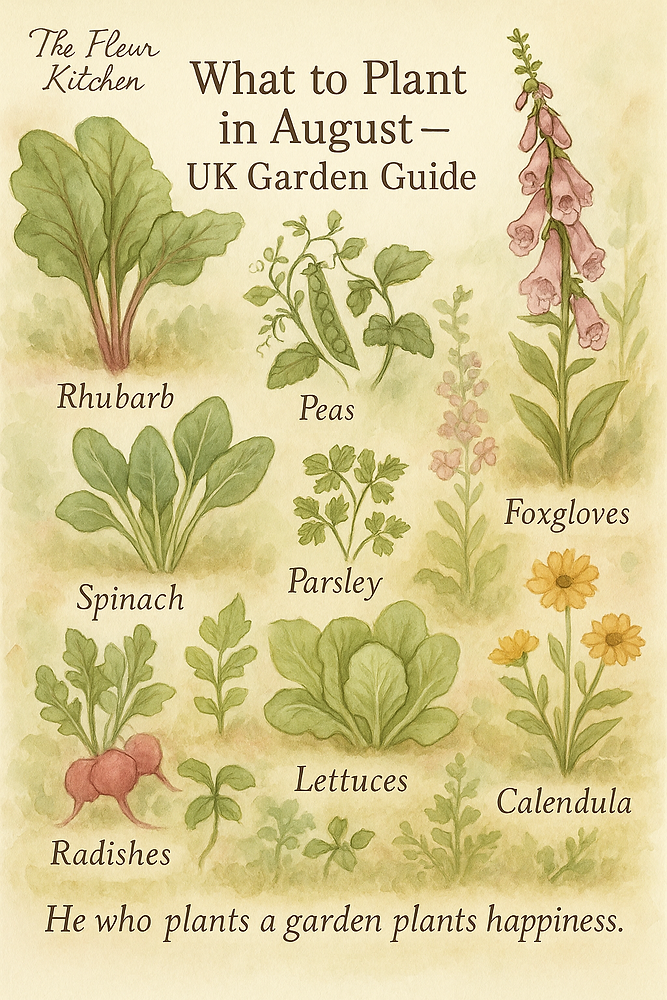 The Fleur Kitchen Garden In August