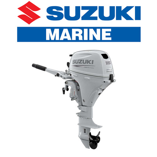Suzuki 15HP Portable Outboard DF15AES5 | Atlantic Marine