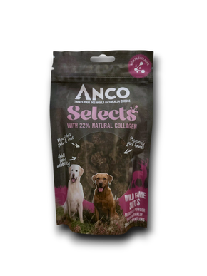 Anco Selects Beef Bites With Collagen 85g | Grampian Pet Services