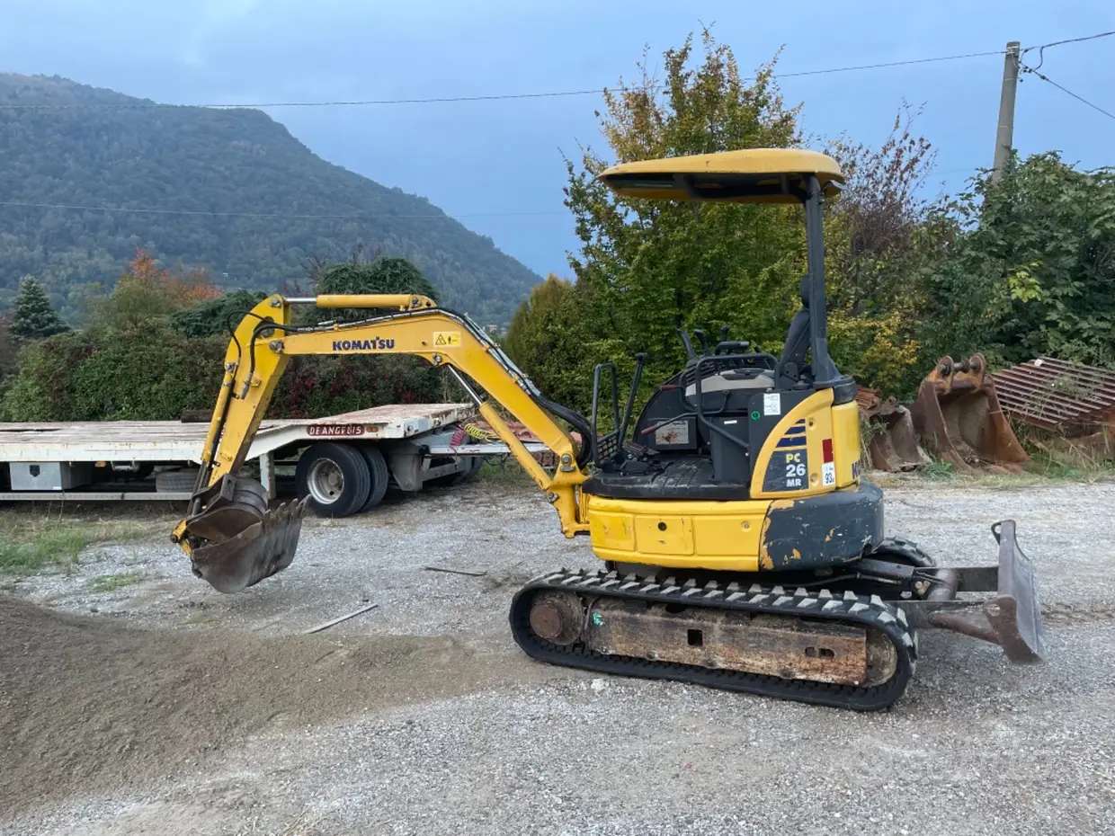 Komatsu PC26 Anno 2008 (VENDUTO) | Noveusato