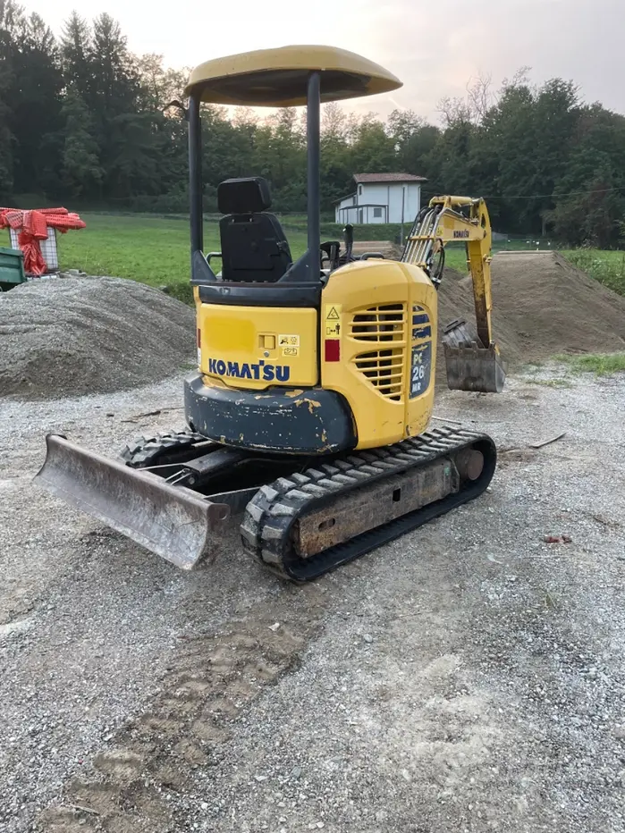 Komatsu PC26 Anno 2008 (VENDUTO) | Noveusato