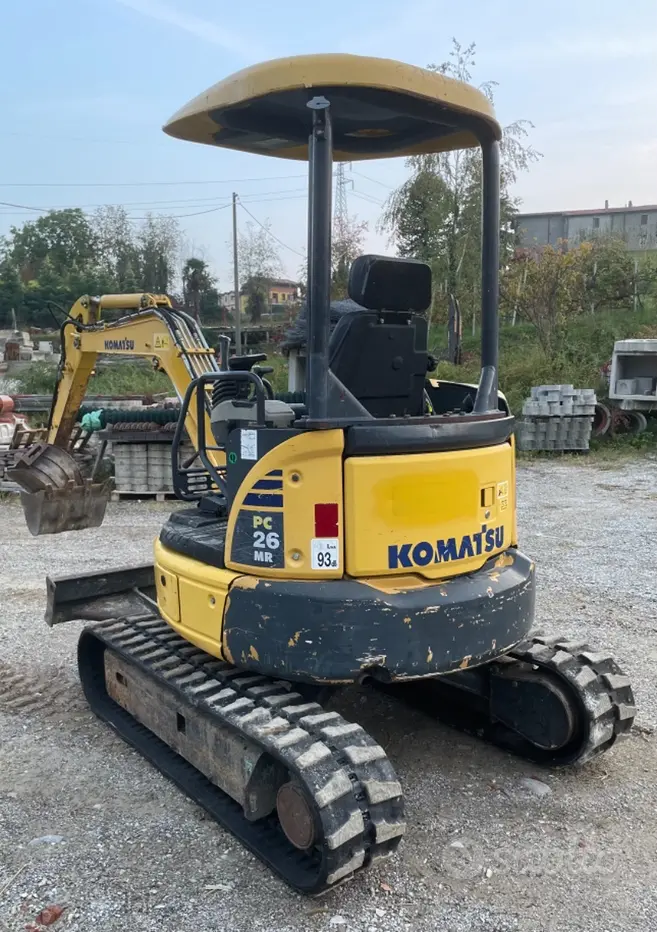 Komatsu PC26 Anno 2008 (VENDUTO) | Noveusato