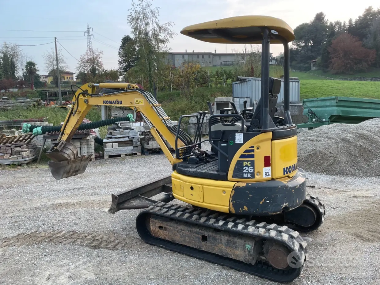 Komatsu PC26 Anno 2008 (VENDUTO) | Noveusato