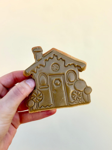 Gingerbread house Christmas sugar cookies | Cake shop in Perth