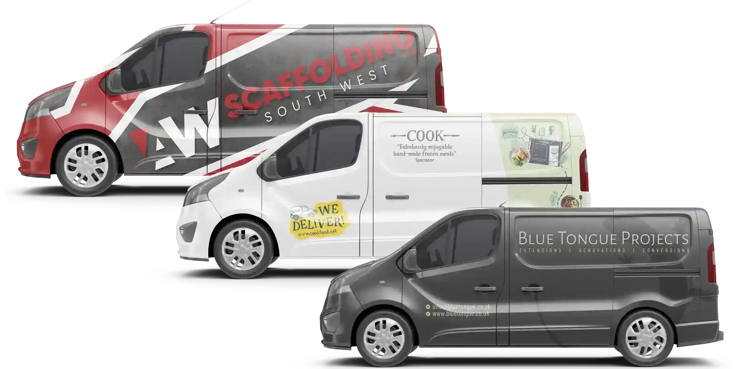 Goodwin Graphics | Commercial Vehicle Wrapping in Dorchester | Crossways, Dorchester, UK