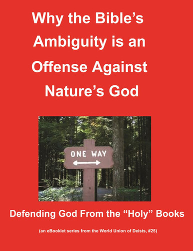 Defending God From the "Holy" Books #25 Why the Bible’s Ambiguity is an ...