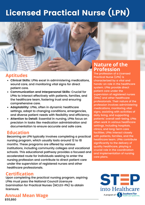 Licensed Practical Nurse (LPN) | STHCS