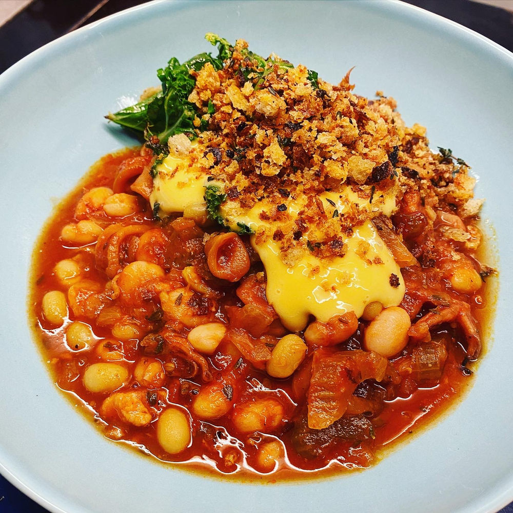 102. Squid & Bean Stew
