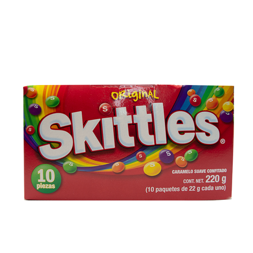 Skittles Original 10 Pzas | Candy Rico