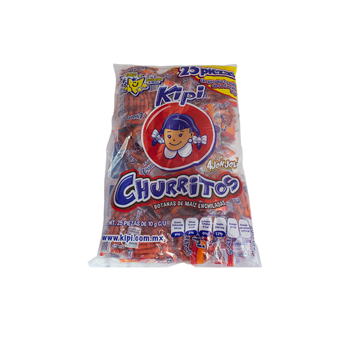 Churritos Kipi 25 Pzas | Candy Rico