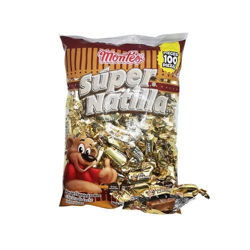 Super Natilla Montes 100 Pzas | Candy Rico