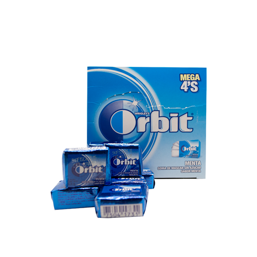 Chicles Orbit 4's Menta | Candy Rico