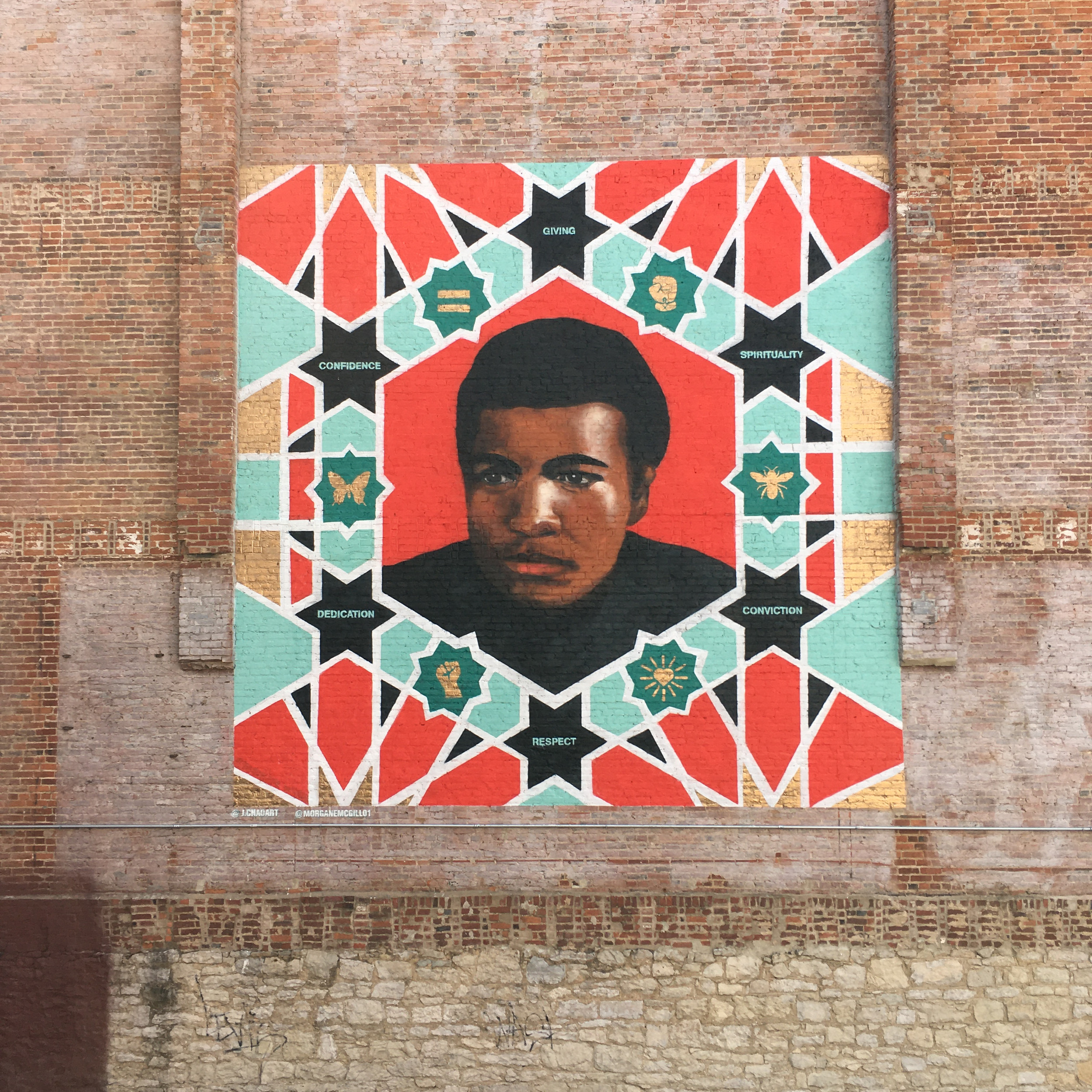 Muhammad Ali Mural Louisville
