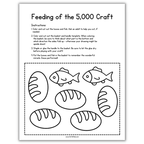 Feeding of the 5,000 Craft | GO YE KIDS